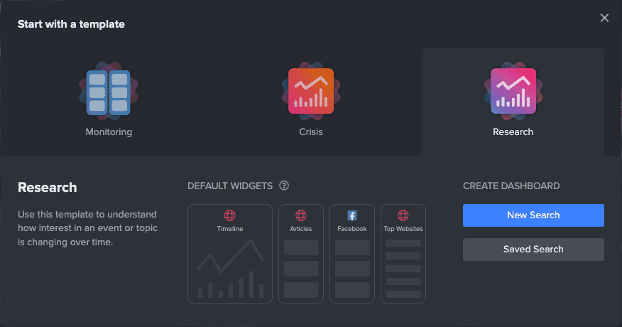 Add Timeline to dashboards for contextual media monitoring - Newswhip