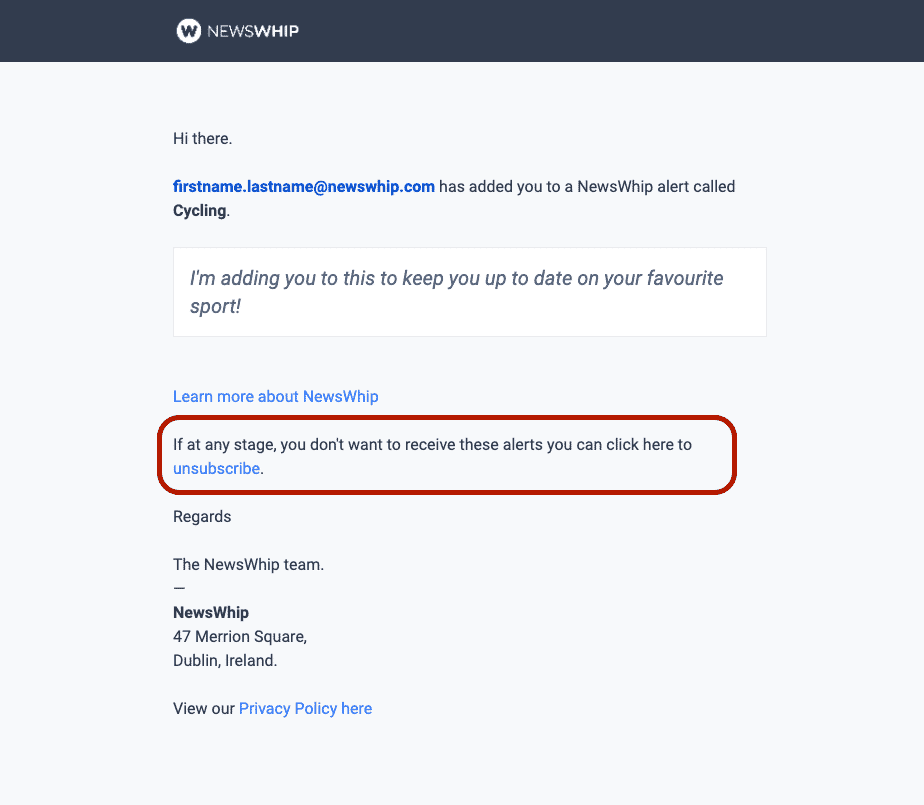 Keep your team updated with shared alerts