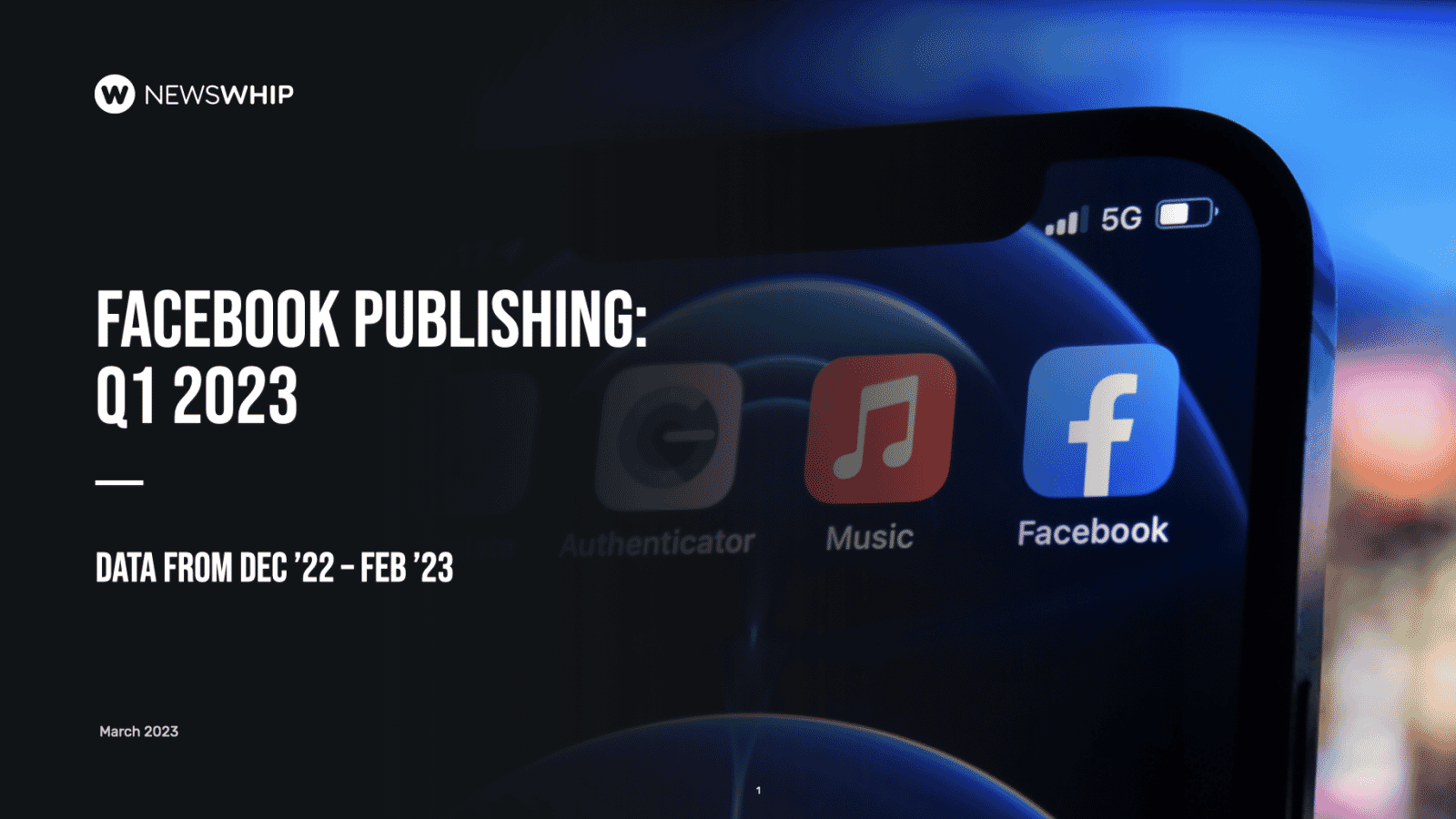 Facebook publishing: Q1 2023 - Newswhip